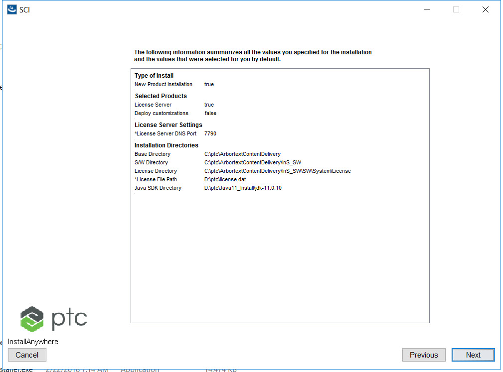Installing a Stand Alone License Server