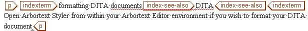 Creating See and See-Also Index Terms