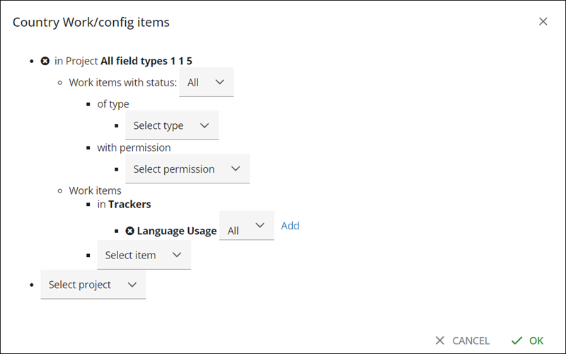Dependencies Between Different Fields of the Same Item (Cascading Fields)