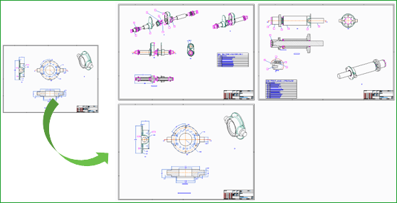 Multi-sheet drawing enhancements