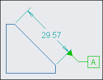 About Placing Datum Feature Symbol