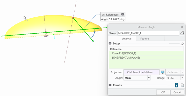 Example: Analyzing the Reflectivity of a Lamp Shade
