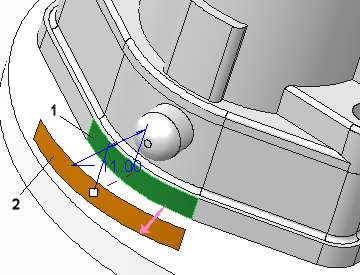 Example: Offset Geometry with Attachment Options
