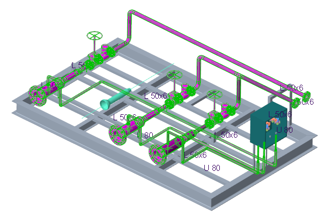 Piping System Tree