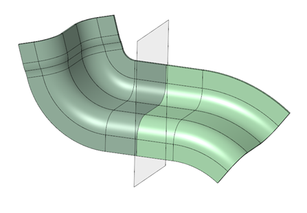 Unbend Swept Flanges After Split