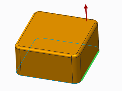Esempio: creazione di uno sformo tangente con angolo costante all ...