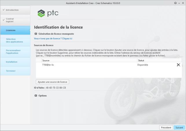 Installation de Creo Schematics : Procédure d'installation simple