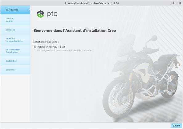 Installation de Creo Schematics : Procédure d'installation simple