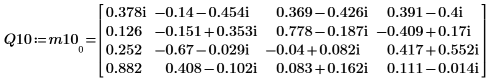 Example: QR Matrix Factorization
