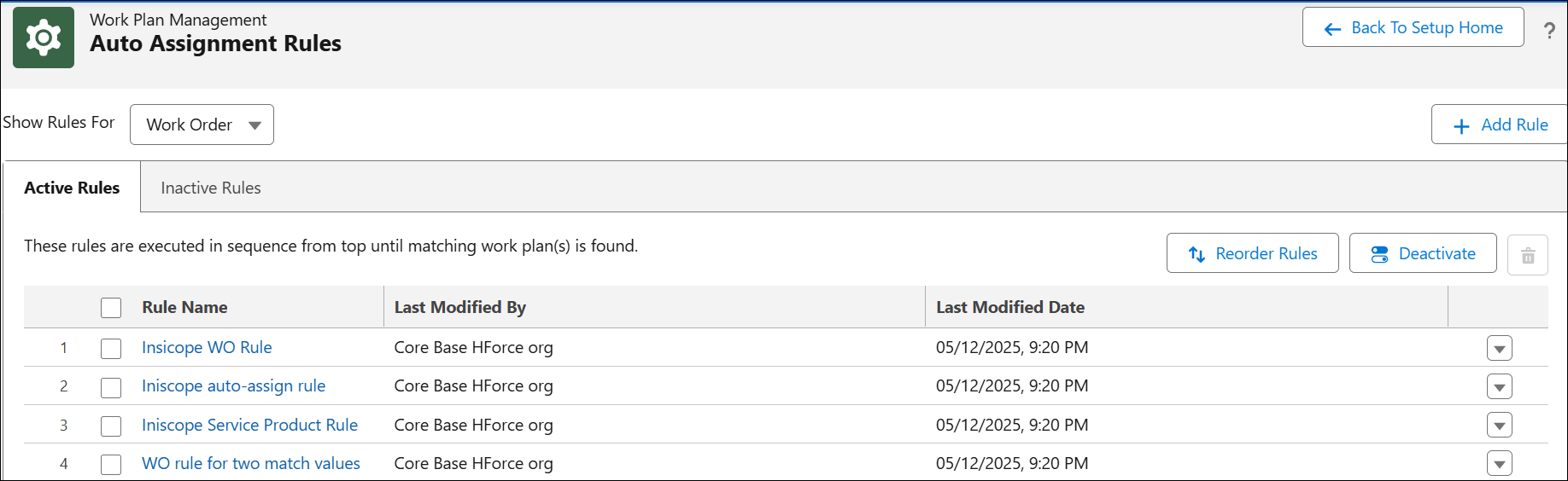 Activate or Deactivate Auto-Assignment Rules