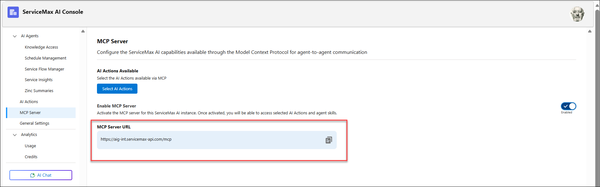 Using MCP Server to Invoke AI Actions