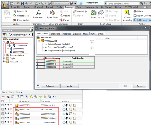 Autonumbering of Family Table Instances (Autodesk Inventor)