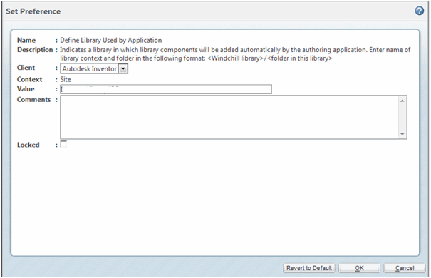 Using Autodesk Inventor Content Center with Windchill