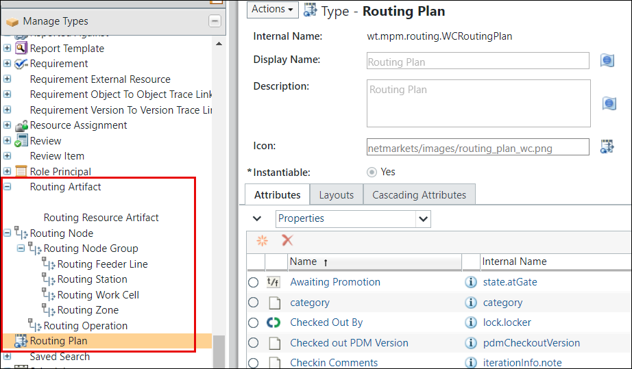 Managing Routing Plans