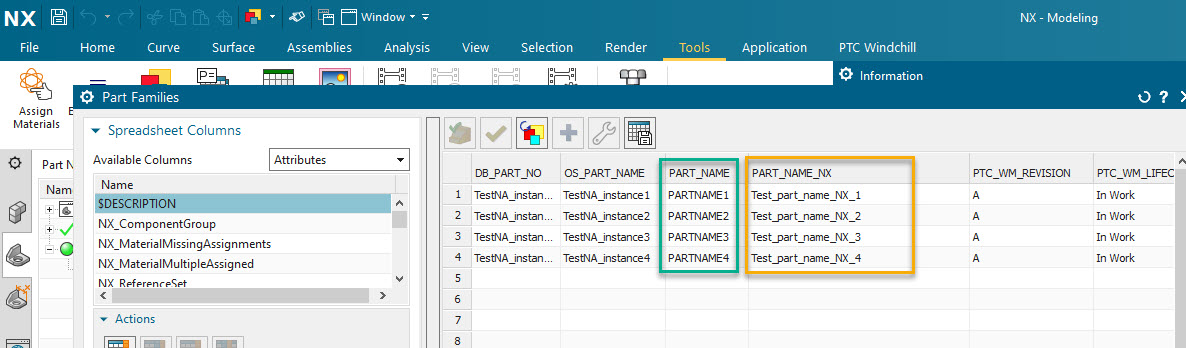 CS357834 - Value of PART_NAME added in the properties for NX Part ...